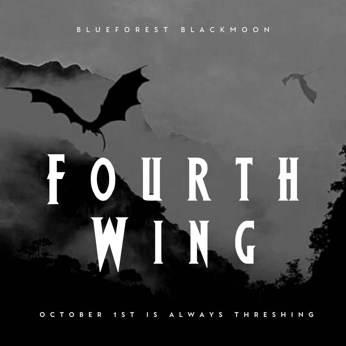 Fourth Wing BlueForest BlackMoon Fourth Wing BlueForest BlackMoon